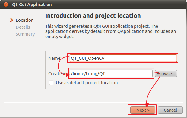 TRong Programing World: [Qt] - Creating a CUI application using Qt